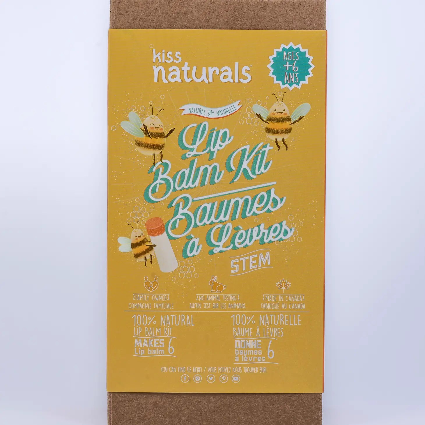 Kiss Naturals - Stem DIY Lip Balm Kit