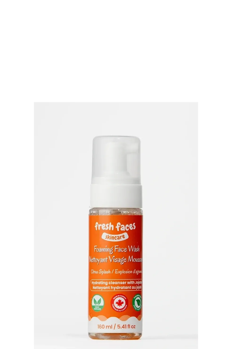 Fresh Faces Kids Skincare Foaming Wash Citrus Splash