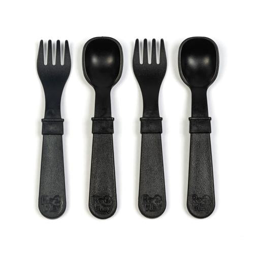 Re-Play - Utensil set - Set of 8 - 4 Forks & 4 Spoons