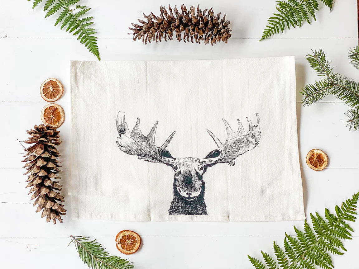 Your Green Kitchen - Tea Towel Moose